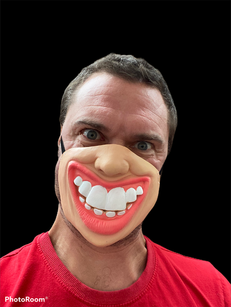 Big Teeth Half Mask (High Quality) – Rubber Johnnies Masks
