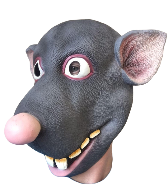 Funny Cartoon Rat Mask – Rubber Johnnies Masks