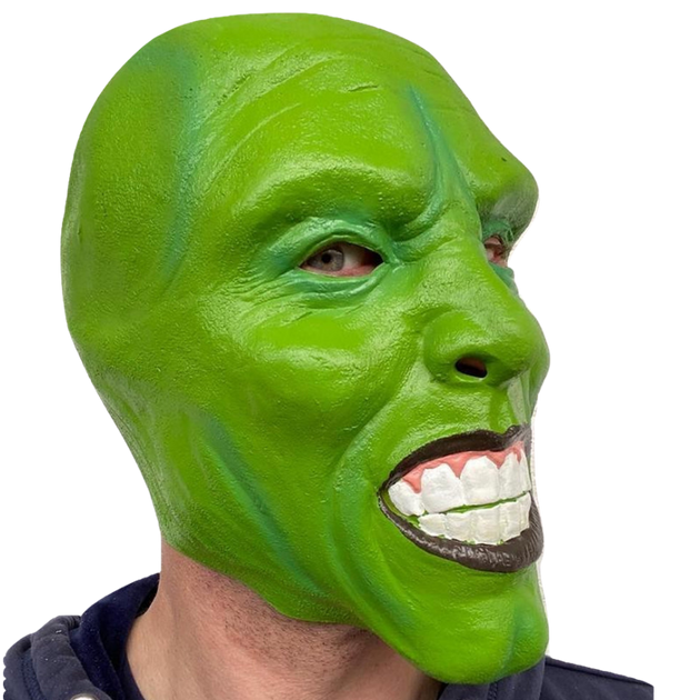 Jim Carrey "Smokin" Mask – Rubber Johnnies Masks
